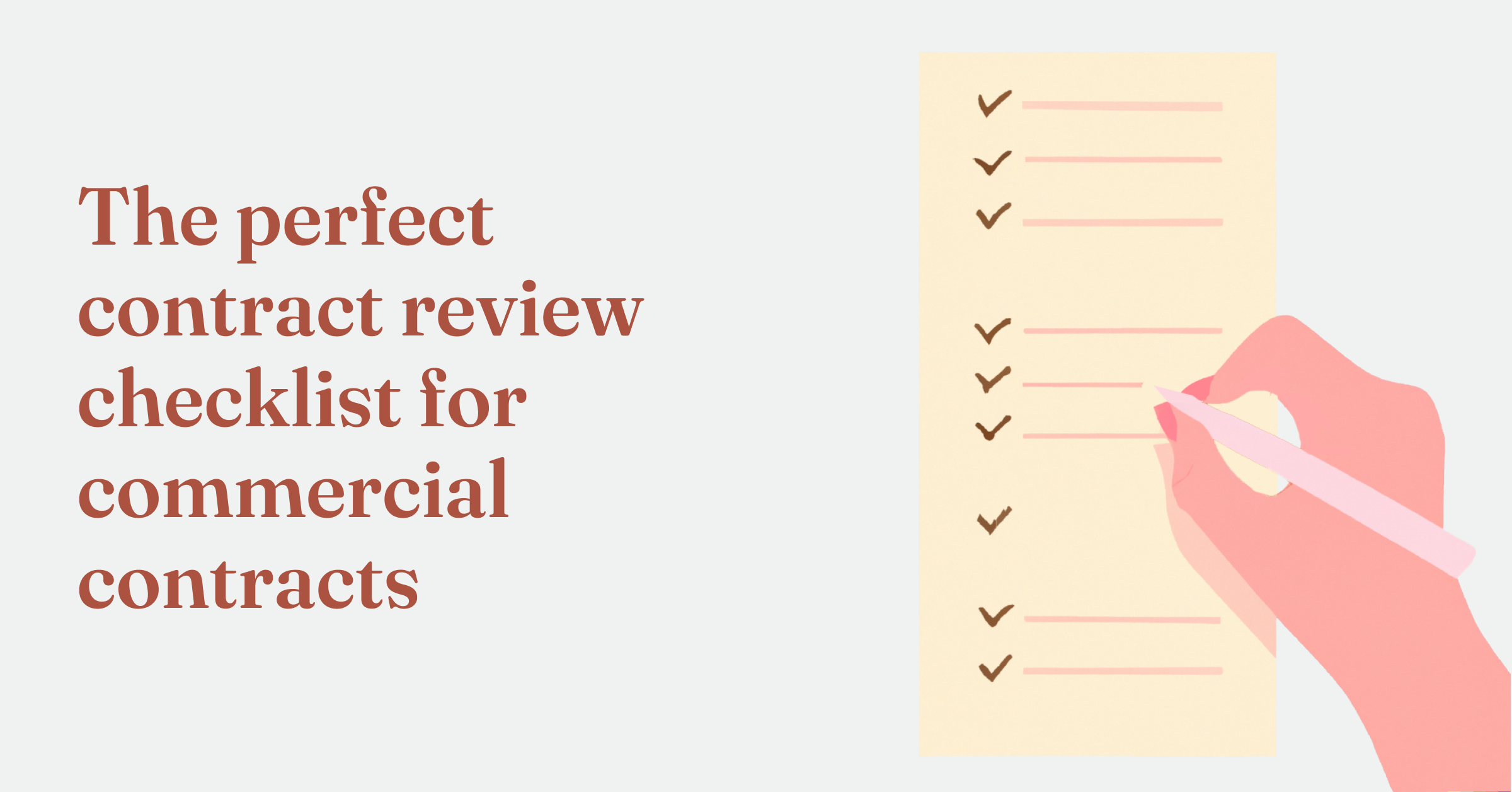 The Perfect Contract Review Checklist